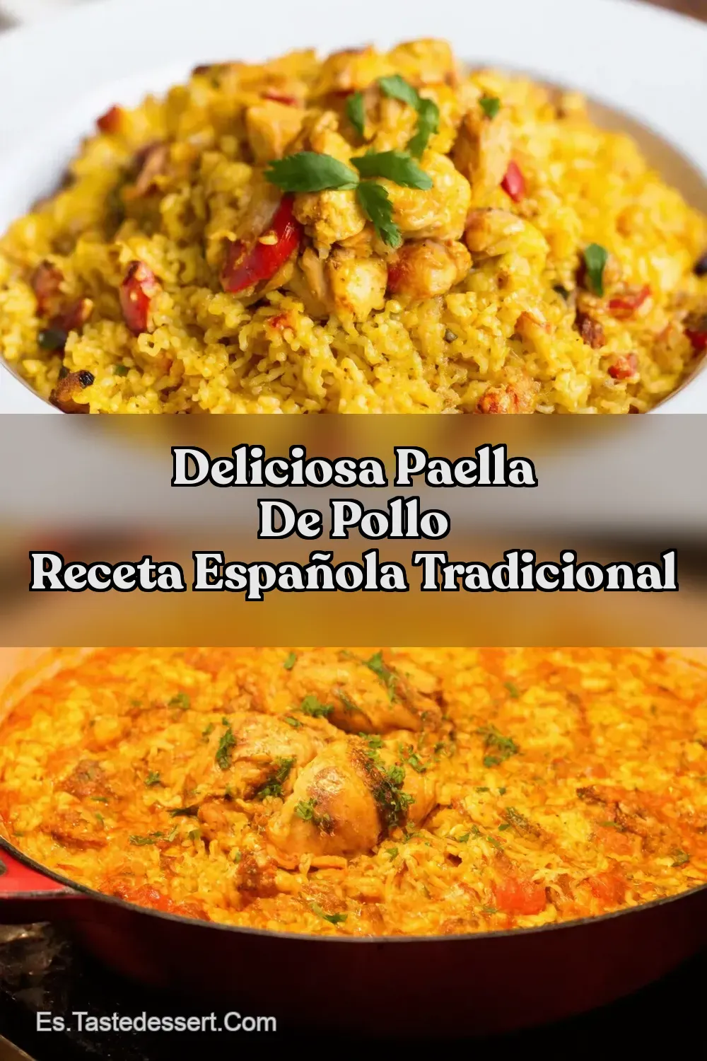 Paella de Pollo Casera El Sabor de España en tu Mesa