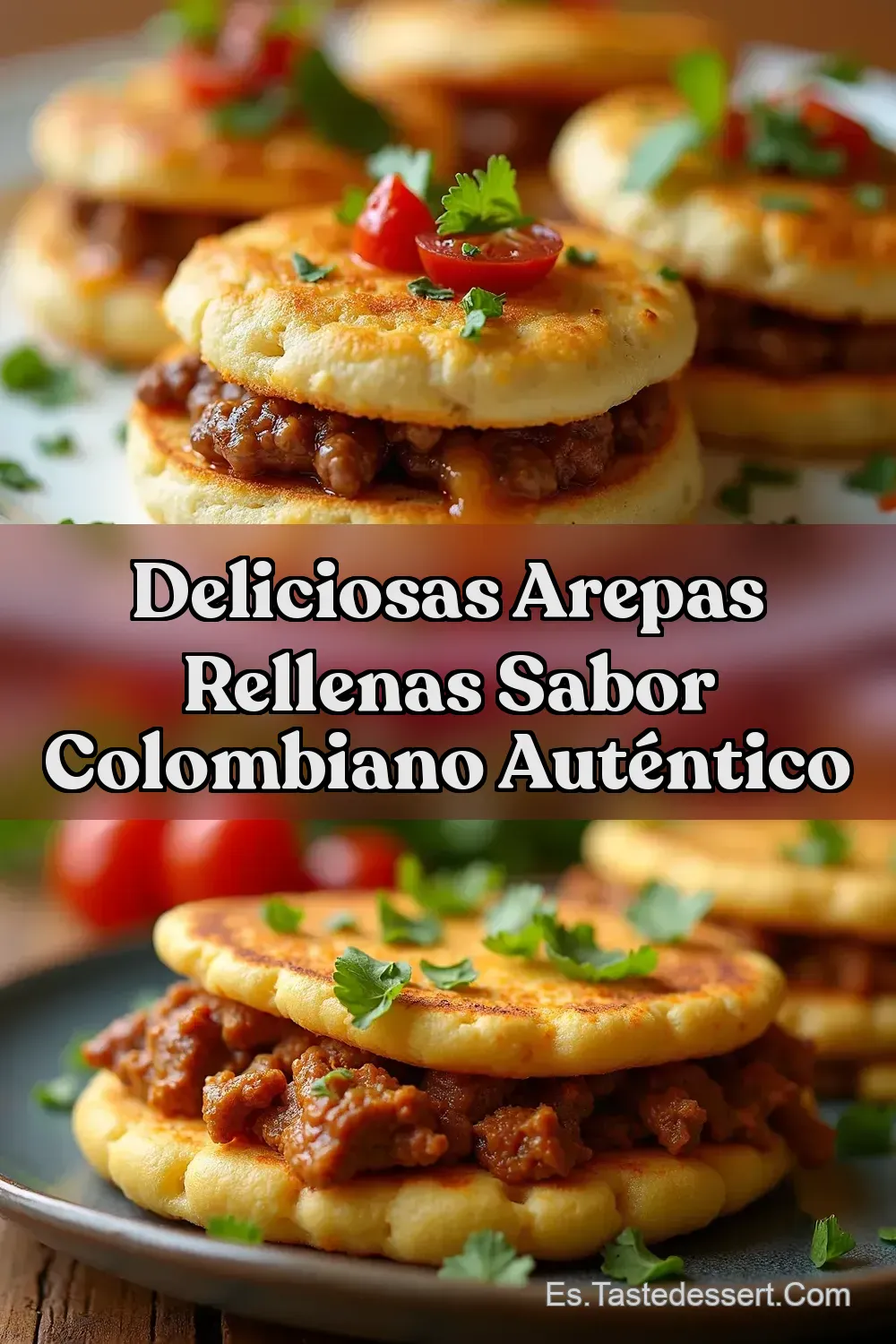 Arepas Rellenas Carne Desmechada Un Festín Colombiano