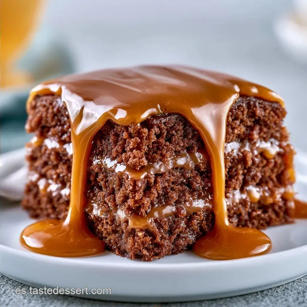 Pastel de Moca y Caramelo Salado para 9 - Es Taste Dessert