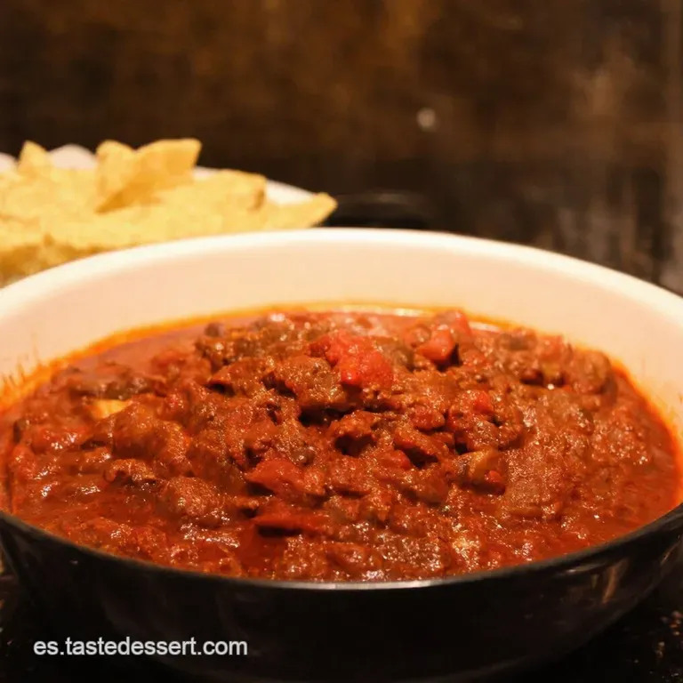 Chili con Carne de la Abuela Un Clásico TexMex - Es Taste…